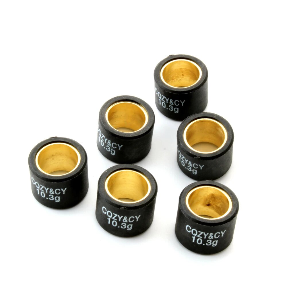 Роликовые грузила вариатора скутера 21x17 мм 10,3 г 11,2 г 13,8 г для Vespa Gts Super 300 Granturismo Gtv 125cc 200cc 250cc 300cc, 21x17mm 10.3g