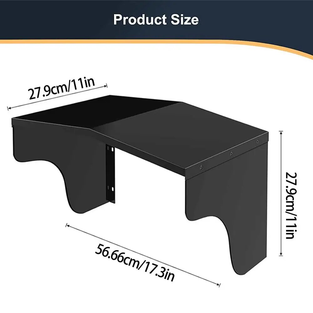 Алюминиевая зарядная станция, защитный чехол от дождя на крышу для автомобильного зарядного порта, крышка электрической розетки, комплект настенного крепления, Black