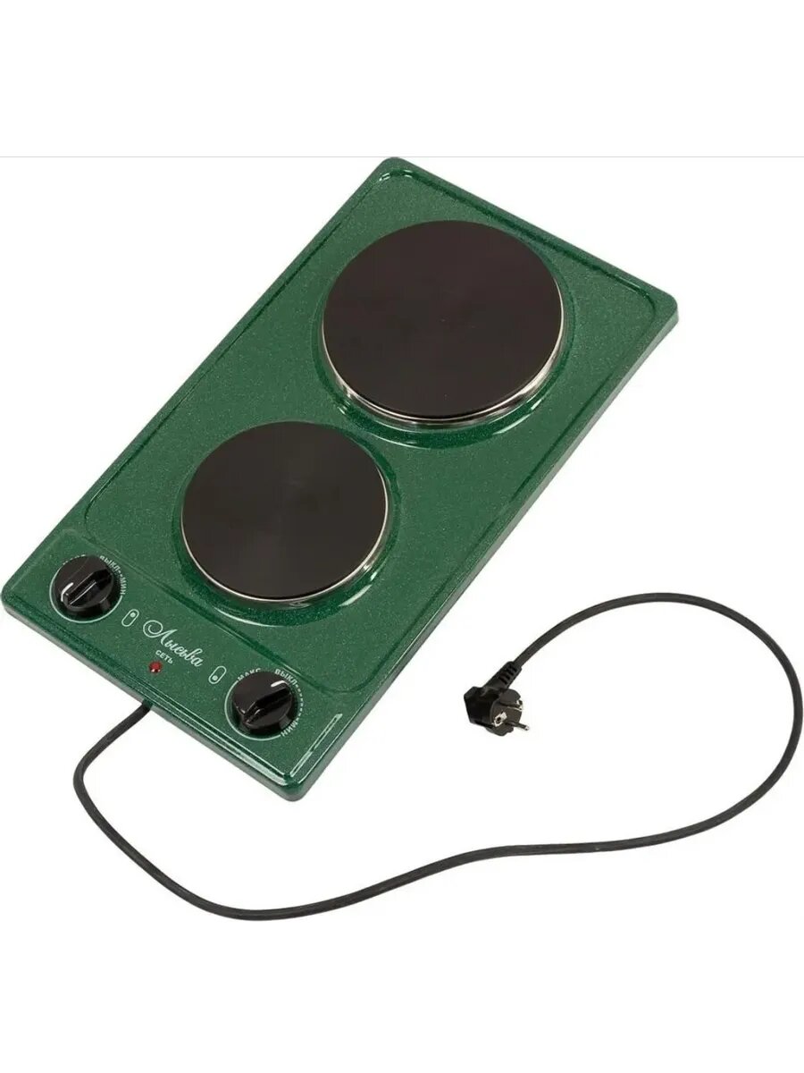 Плитка настольная электрическая ЭПБ 22 2200Вт Рябчик Малахит