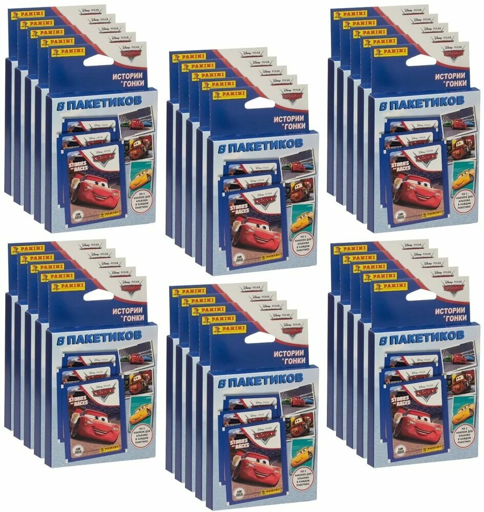 Новая модельPanini / 30 блистеров тачки. Истории И гонки / 900 наклеек