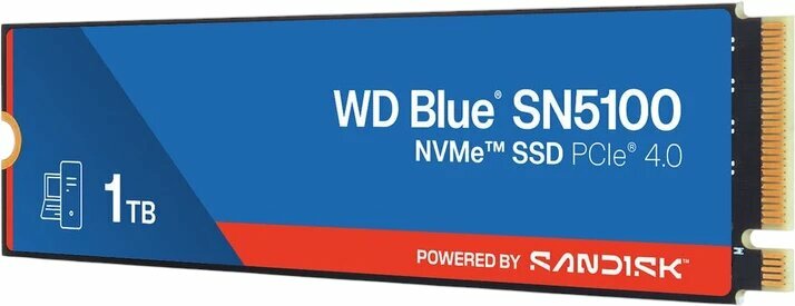 Накопитель SSD 1Tb WD Blue SN5100 (WDS100T5B0E)