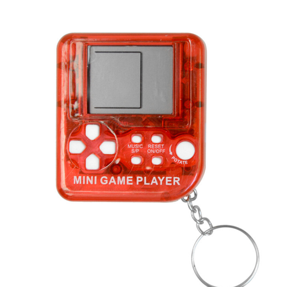 Портативная мини -ретро классическая игра -консольная консольная консоль LCD Игрочные игроки против стресса Электронные игрушки ключ -машины