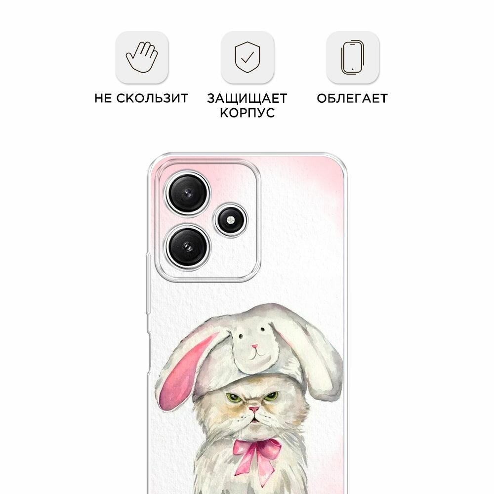 Чехол на Xiaomi Redmi 12 5G / Сяоми Редми 12 5G с принтом Мой котёнок — фото 1