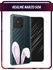Чехол на Realme Narzo 50A / Реалми Нарзо 50A с принтом "Кроличьи уши 2", прозрач...