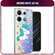 Чехол на Infinix Note 30 4G / Инфиникс Нот 30 4G с принтом Голубая единорожка, п...