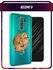 Чехол на Xiaomi Redmi 9 / Сяоми Редми 9 с принтом "Капибара с ножом", прозрачный