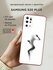 Чехол на Samsung Galaxy S20 + / Самсунг Галакси S20 Плюс с принтом "Девушка в ду...