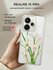 Чехол на Realme 15 Pro / Реалми 15 Про с принтом "White lily", прозрачный