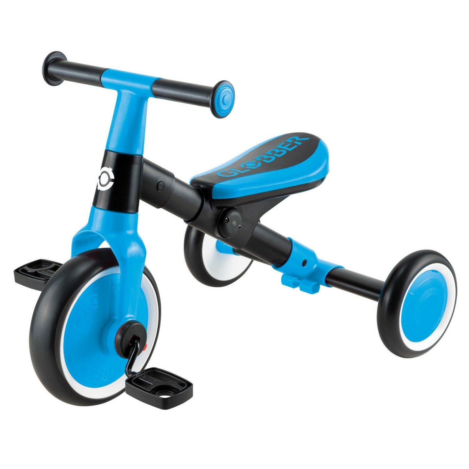 Детский велосипед Globber Learning Trike 2in1, год 2024, цвет Голубой