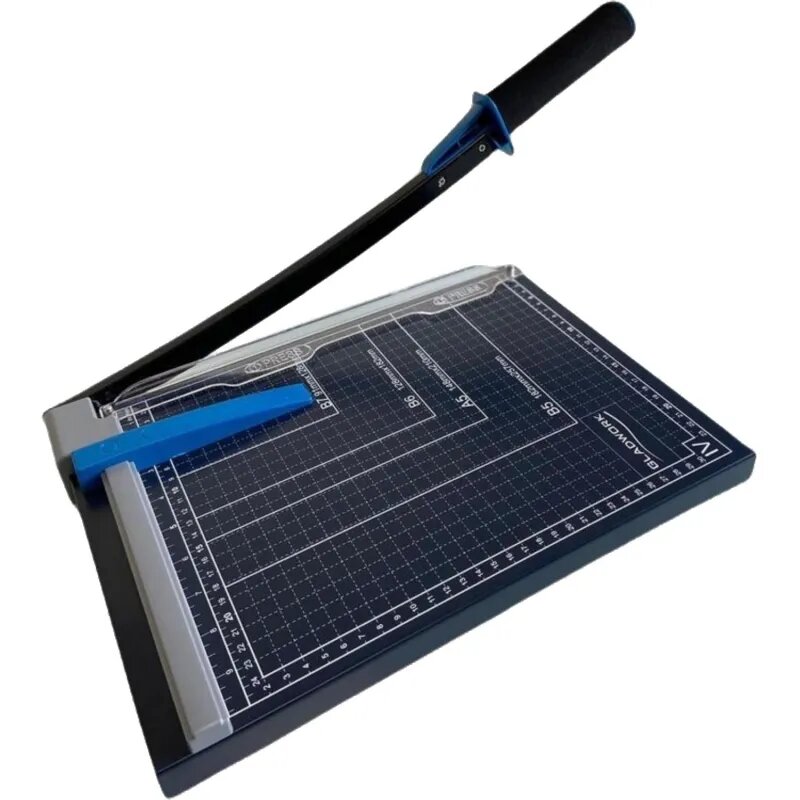 Резак для бумаги Gladwork jCut G320 Hit, рез 320 мм,10 листов, сабельный, А4