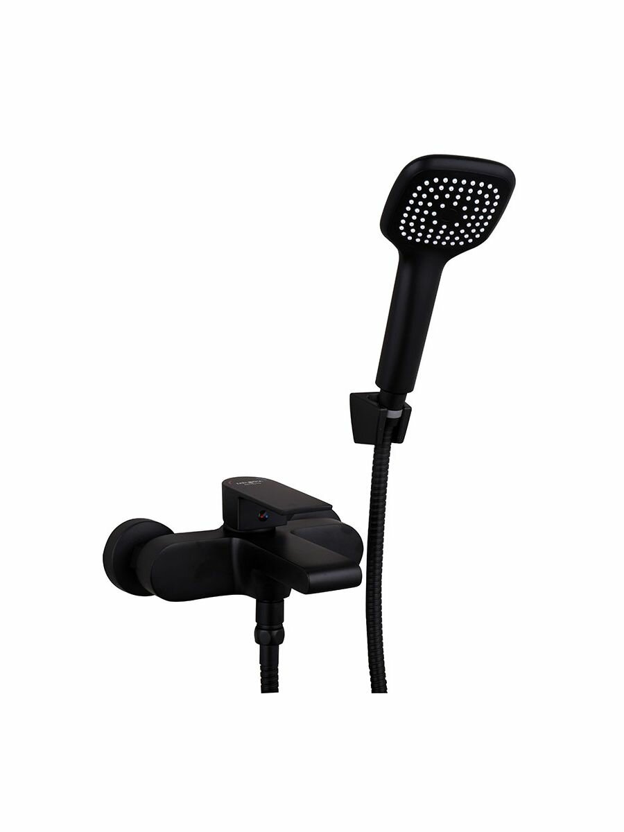 Melodia Della Vita Смеситель ванна MELODIA Waltz картридж д.35мм короткий излив поворотн. аэратор черный MDV30140bk