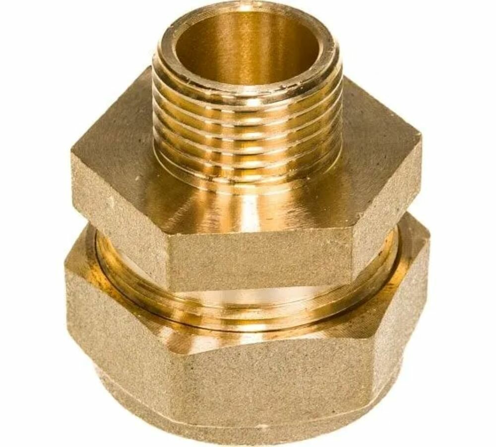 Муфта Stahlmann M 15х3-4 EF, латунь, внешняя резьба