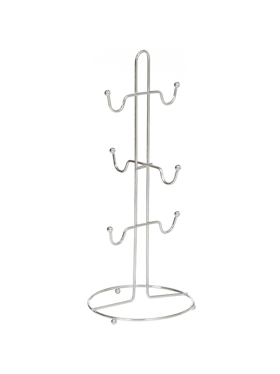 Подставка для кружек металлическая, 6 крючков, Y3-1118, Китай