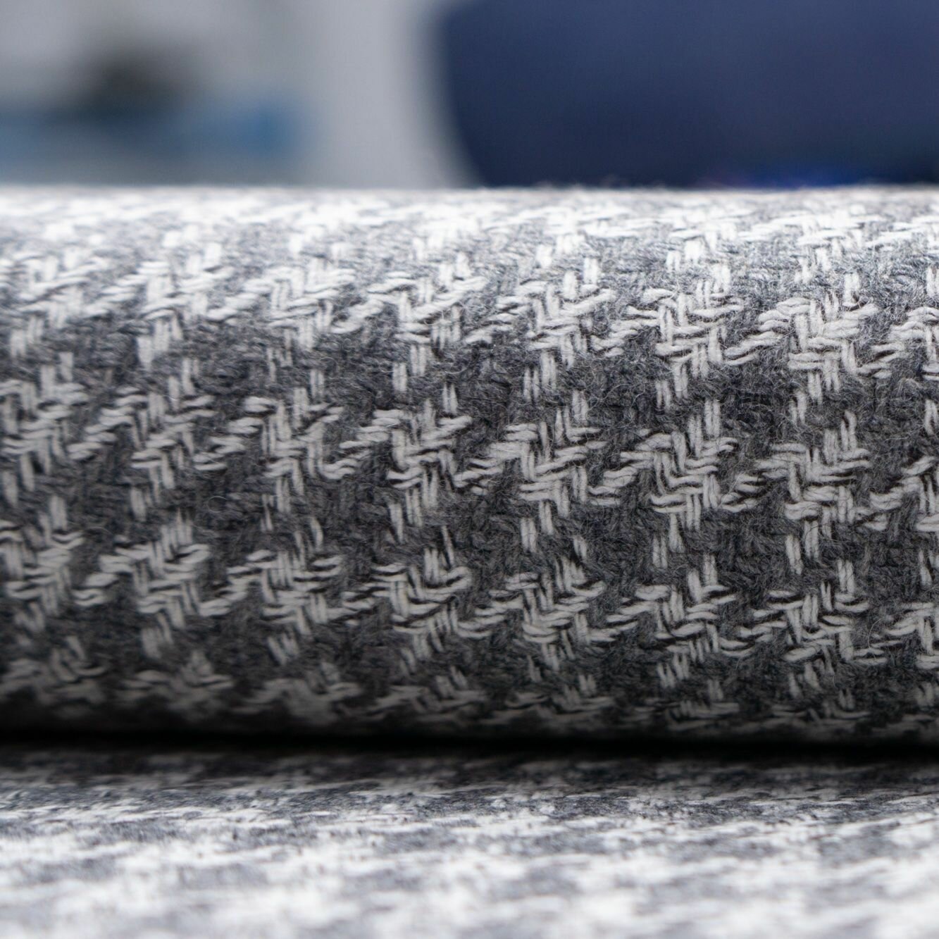 Ткань Твид RL серая гусиная лапка мелкая- 2,1м