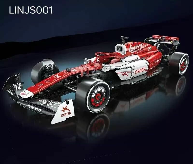 Конструктор CaDA болид Alfa Romeo F1 Team ORLEN C42 1:8, 1868 элементов - C64005W