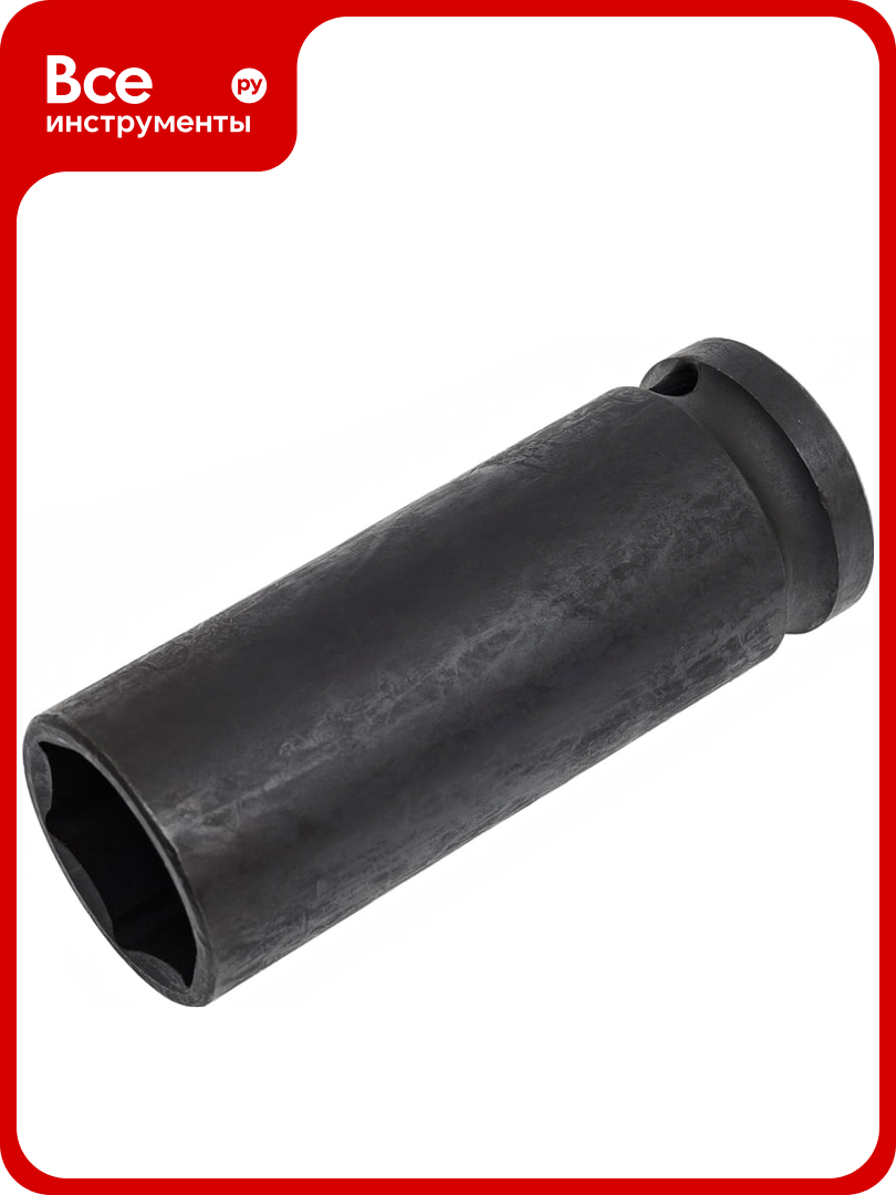 Головка ударная глубокая 6-гранная 22 мм, 1/2"DR FORCEKRAFT FK-4458522(27037), 1/2"количество граней