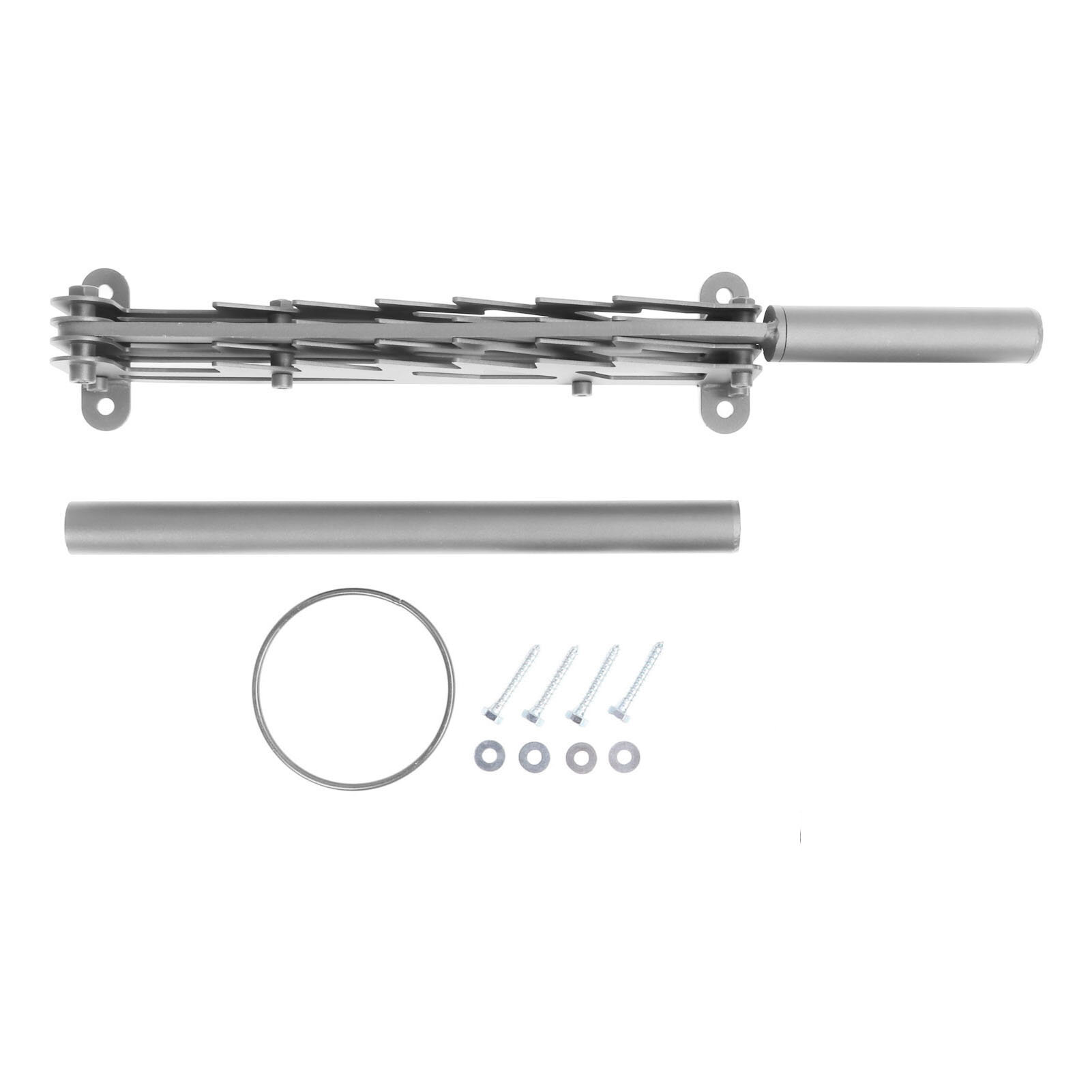 Настенный разветвитель Kindling, съемный мощный настенный разветвитель бревен из высокоуглеродистой стали для дома, серебро