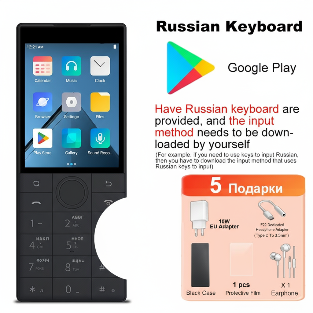 Смартфон QIN f22, 3/32ГБ