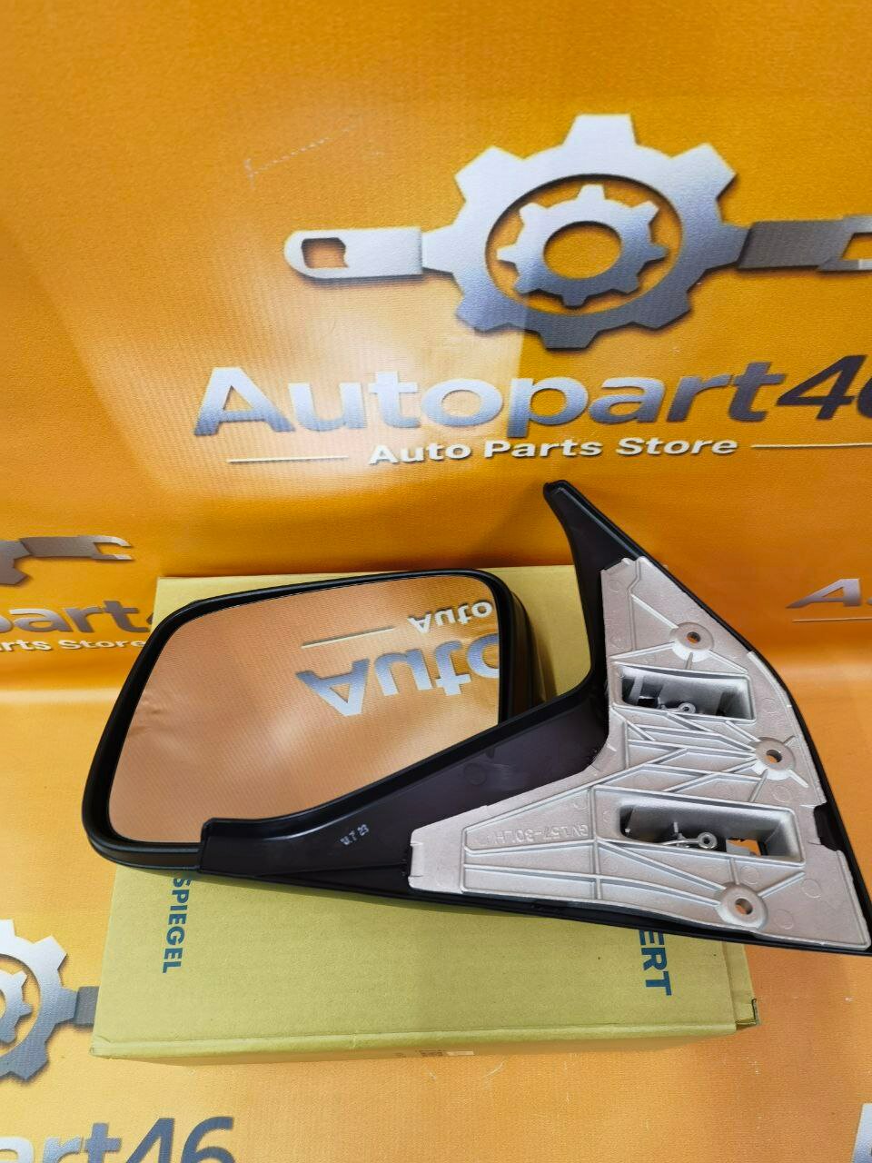 Зеркало в сборе левое текстурное плоское мех. регулировка VW Transporter IV 90-зеркало Т4