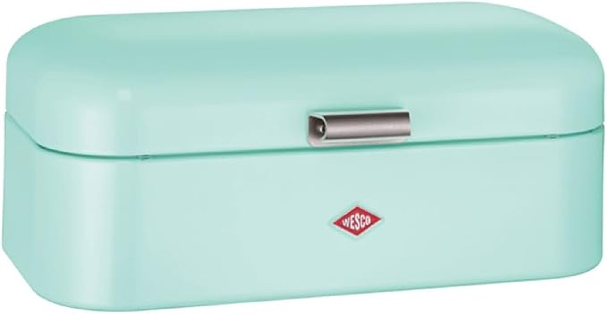 Хлебница WESCO Grandy металлическая мятного цвета 42 см х 22 см х 17 см