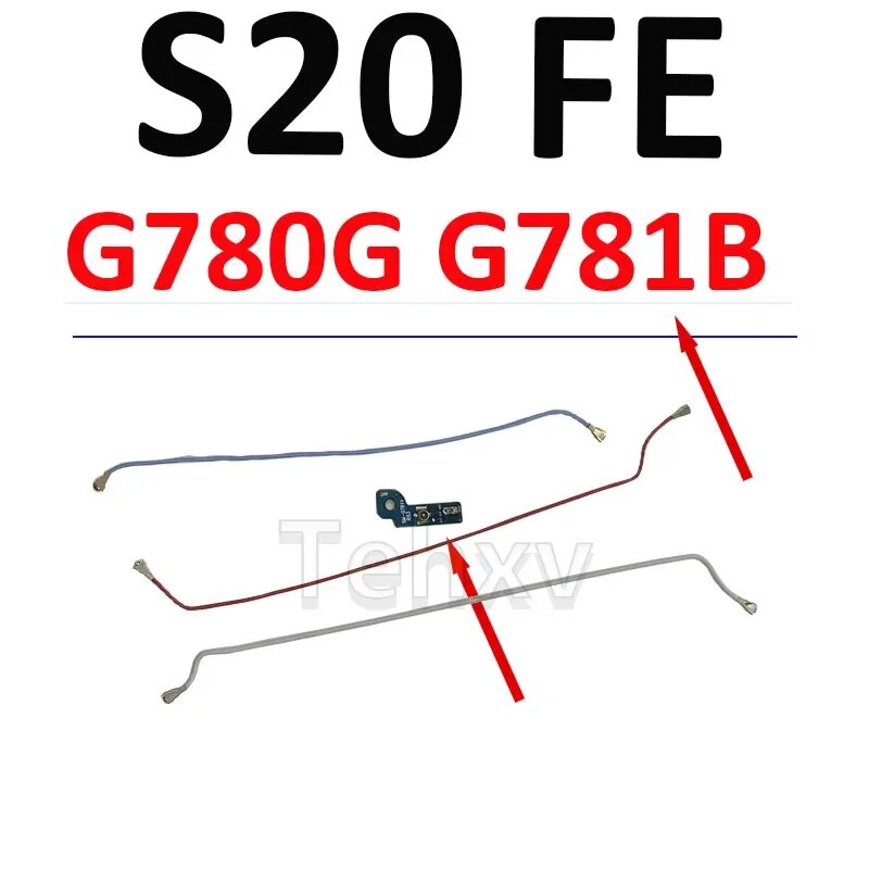 Для Samsung Galaxy S20 FE G780F G781B G781 G780G крышка материнской платы USB зарядное устройство док-станция разъем микрофон 5G сигнальная антенна