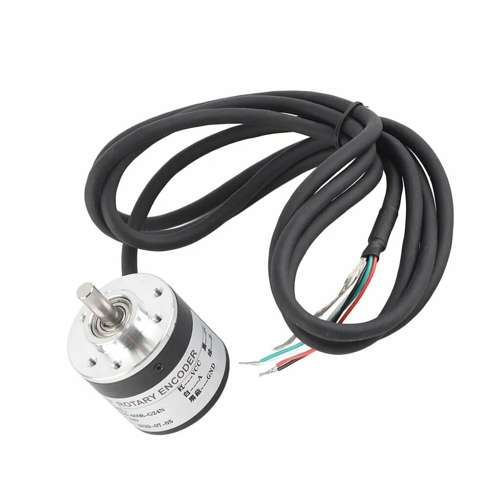 Инкрементный поворотный энкодер NPN + DC5-24V 600 импульсов AB 2 фазы