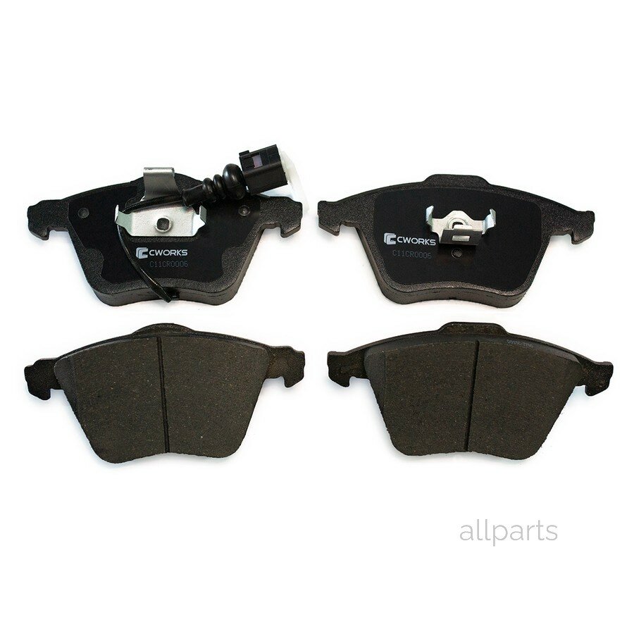 CWORKS C11CR0006 Тормозные колодки передние (Low Metallic) CWORKS C11CR0006