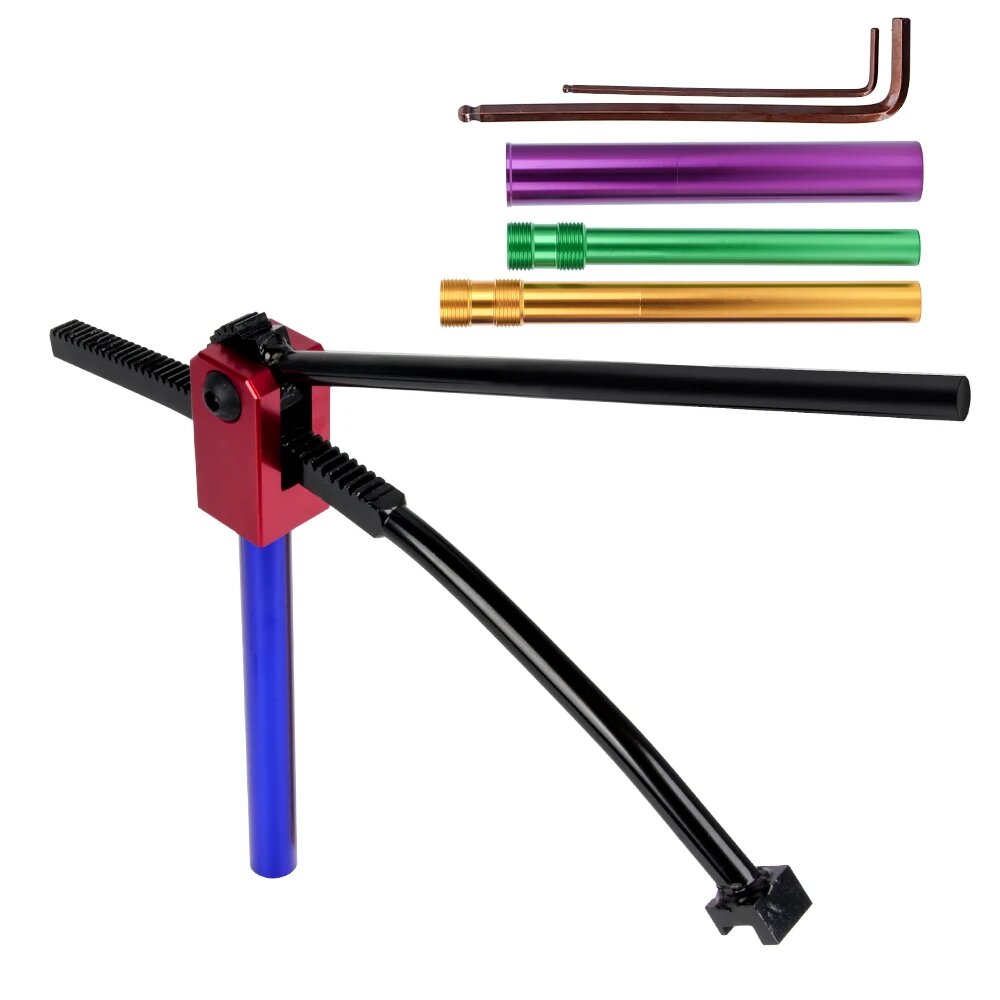 Набор инструментов для замены шин MUGE для колес 16–21 дюймов, для осей диаметром от 15 до 25 мм для мотокросса, компактный шиномонтажный станок для грязевого велосипеда