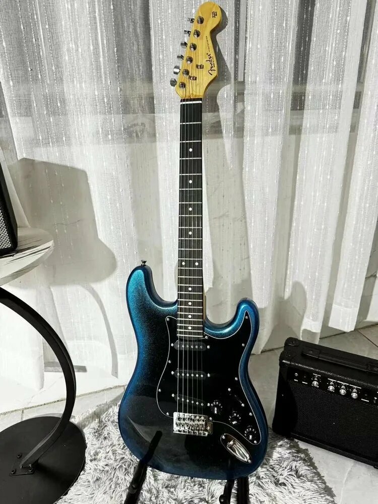 Бас-гитара Fender JAZZ BASS- 6-струнная, корпус Махагони 39"