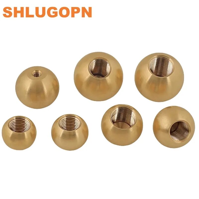 Шариковые гайки SHLUGOPN латунь м3 м4 м5 м6 м10 м12 M4x10mmx0.7 10pcs