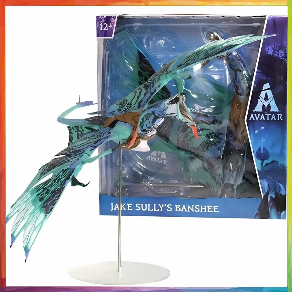Фигурка Аватар Avatar movie Sully Banshee Mega Figure 1/12