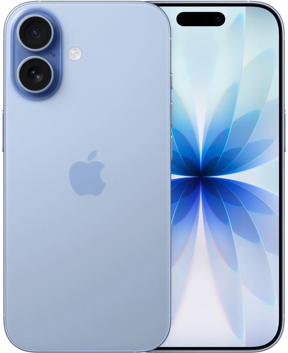Смартфон Apple iPhone 17 синий 6.1 256 Gb NFC LTE Wi-Fi GPS 5G Bluetooth MG694J/A