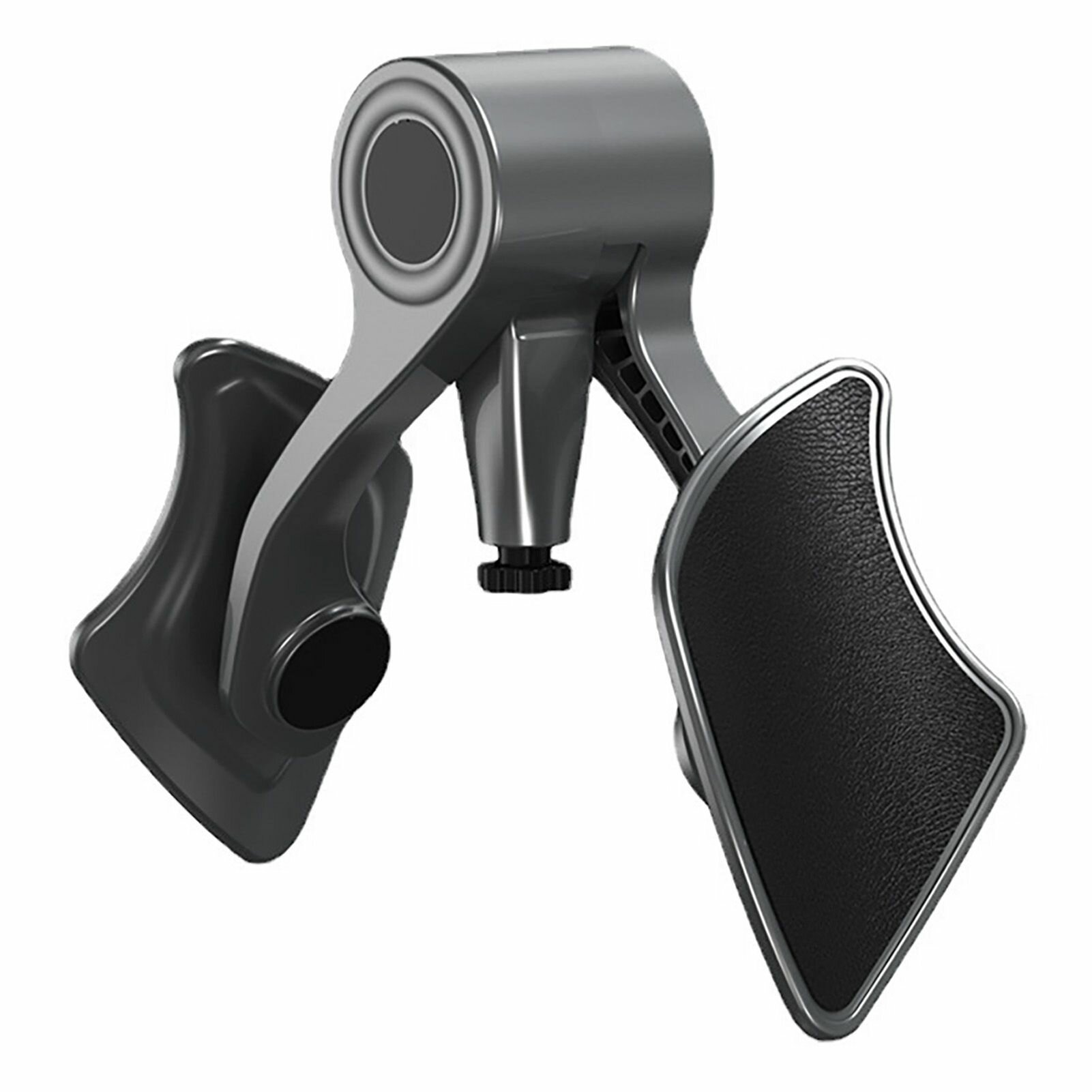 Тренажер для внутренней части бедра из ЭВА, противоскользящий тренажер для бедер из полипропилена и металла для фитнеса для мужчин, черный