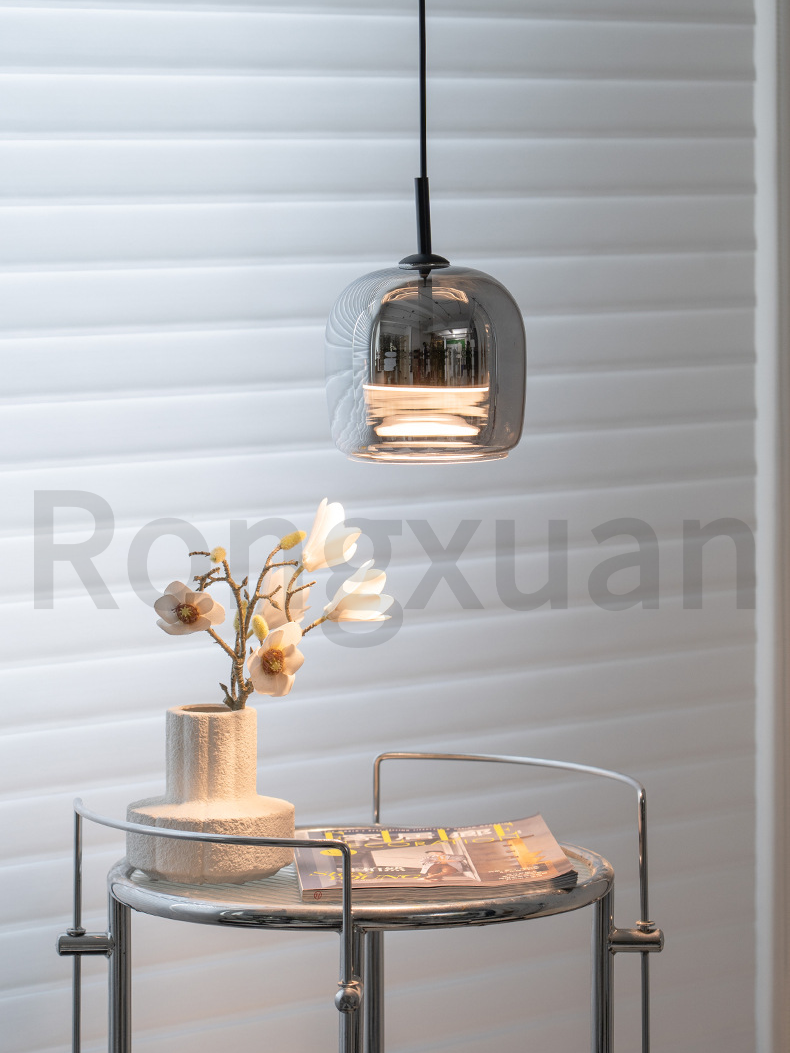 Люстра, LED, 12 Вт，Подвесная веревка 120 см，Используется в столовой, гостиной, спальне и магазине,