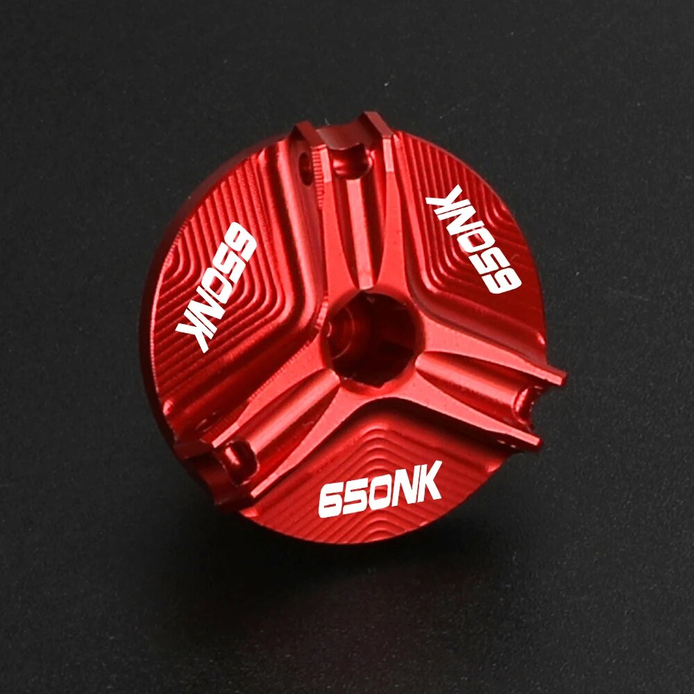 Аксессуары для мотоциклов, крышка масляного бака двигателя, крышка топливного бака для CFMOTO CF MOTO 650NK 650 NK 2018-2020 2021 2022 2023 2024 Красный, Red with logo
