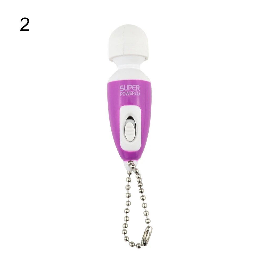 Мини брелок Женский Вибратор массажер точки G мастурбатор секс-игрушка стимулятор Новый фиолетовый