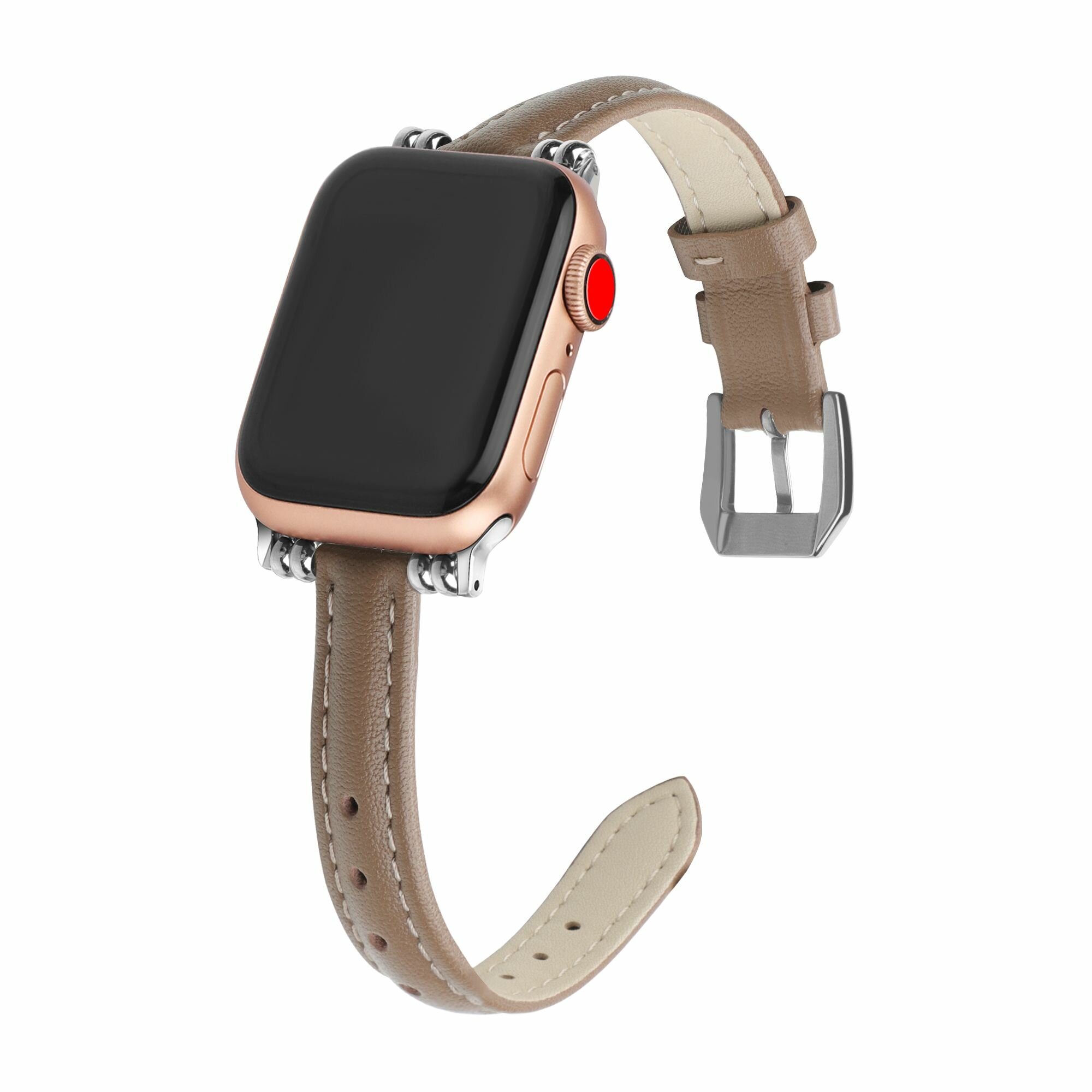 Ремешок для Apple Watch 42/44/45/46/49mm Business Leather Osmium