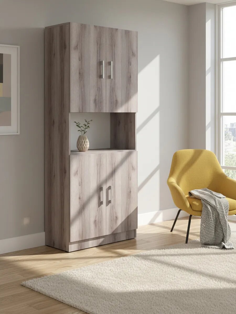 Шкаф FRESTER распашной для одежды в спальню прихожую с полками, от производителя