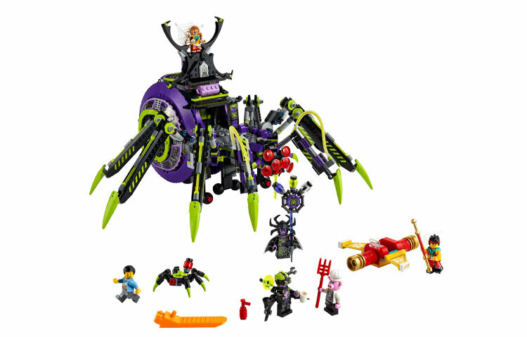 LEGO Little Monkey King Collection Giant Spider Mobile Base Building Blocks 1170pcs/pzs 80022 null