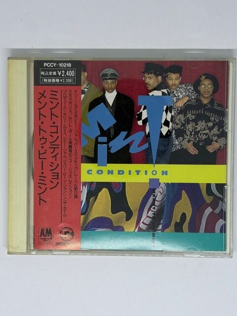 Музыкальный диск Mint Condition-Meant To Be Mint (CD, JAPAN) '91 MINT+OBI PROMO