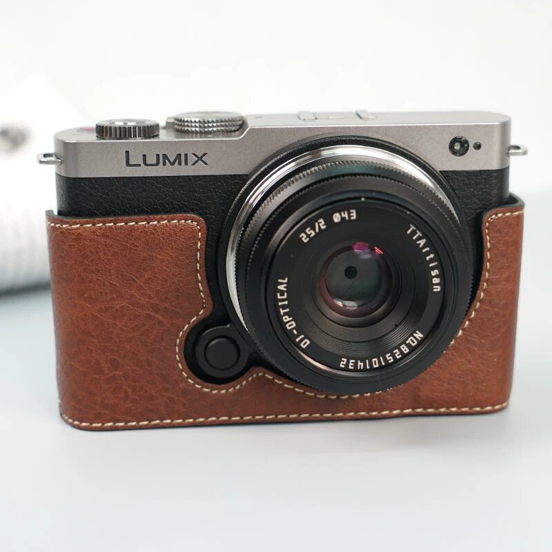 Чехол для фотоаппарата Panasonic S9, сумка через плечо из ретро-кожи для S5M2 второго поколения, защитный чехол для