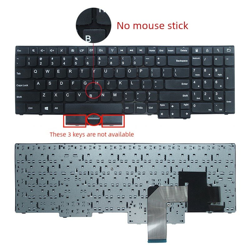 Подходит для клавиатуры ноутбука IBM Lenovo E520 E520S E525/E530 E545 E535 E530C ничего_E530 E545 E535 E530C