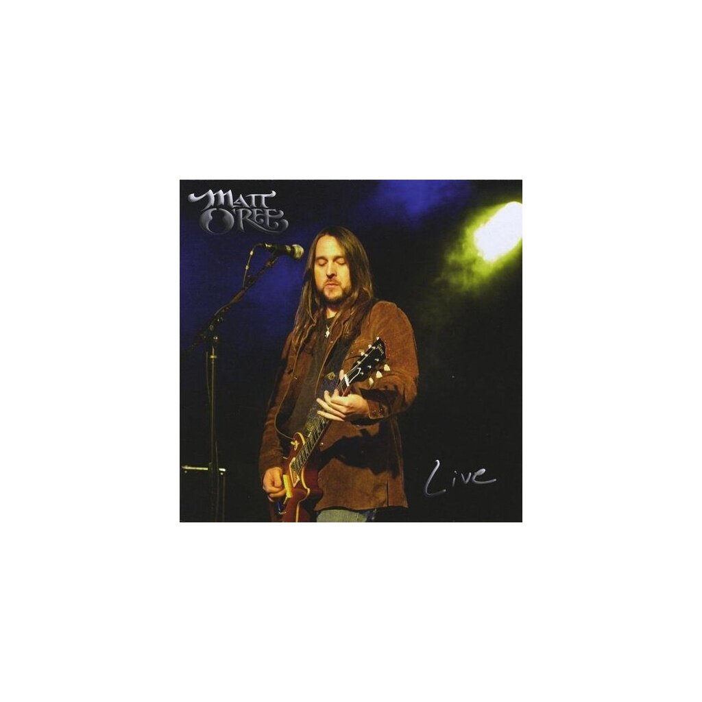 Диск Matt O'ree: Live (1 CD)