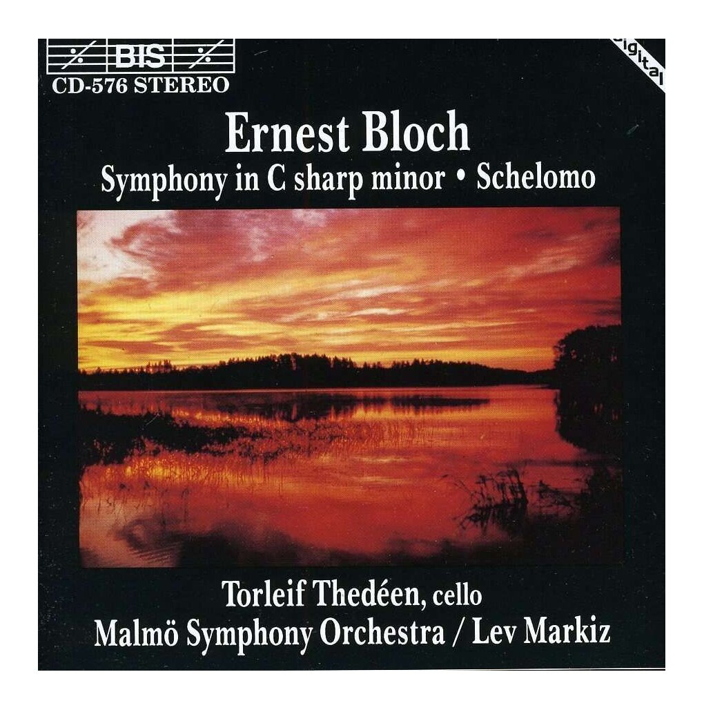 Диск Ernest Bloch (1880-1959) - Symphonie cis-moll (1 CD)