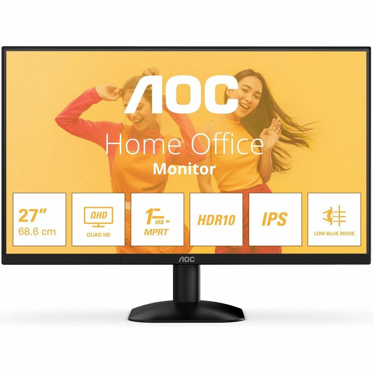 27" Монитор AOC Q27B35E, IPS, 2560x1440, 75 Гц (Q27B35E)