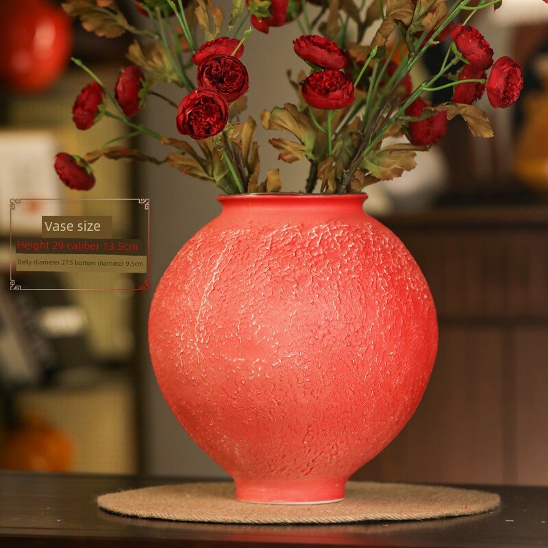 Вазы и цветочные сосуды из Цзиндэчжэня, элитные украшения, керамические вазы для прихожей, в новом китайском стиле