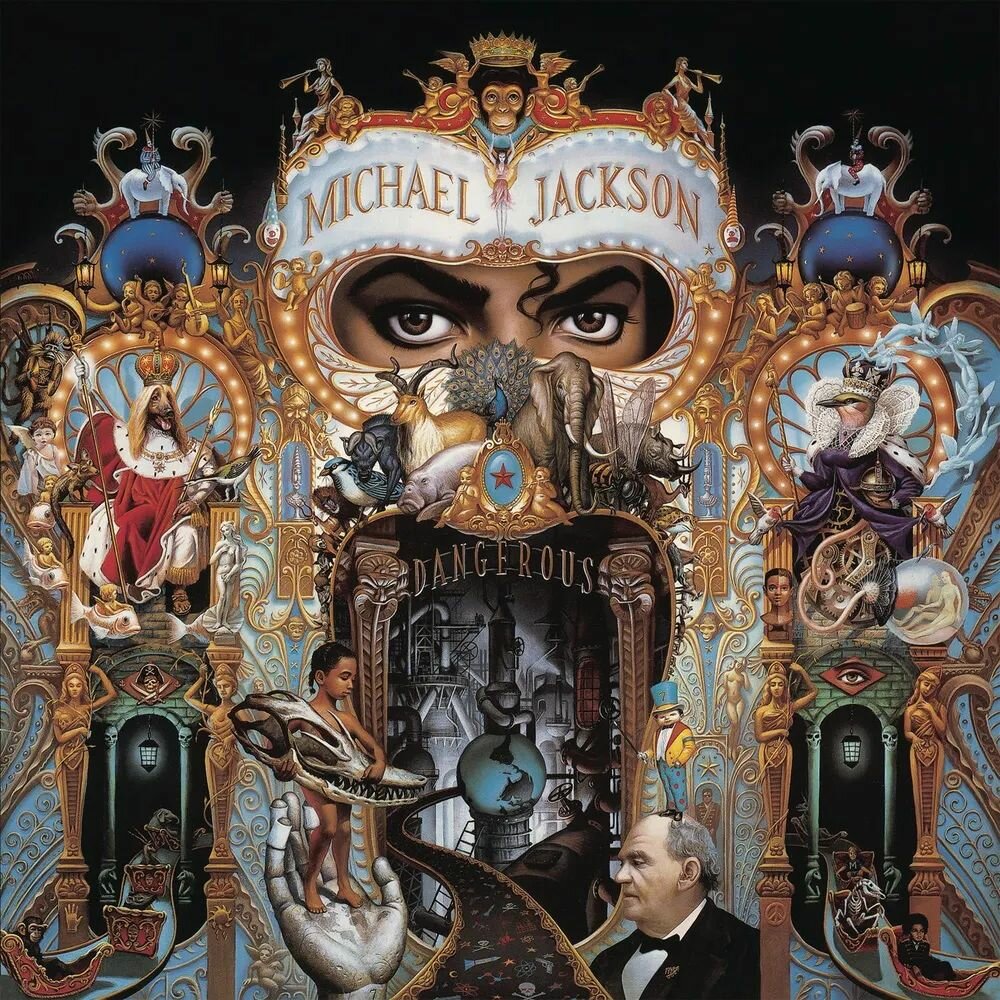 Michael Jackson - Dangerous (1991) Буклет 24 стр. (CD диск)