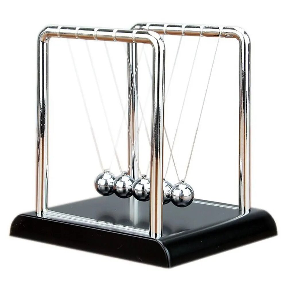 Игрушка-антистресс, Шары Ньютона на деревянной подставке