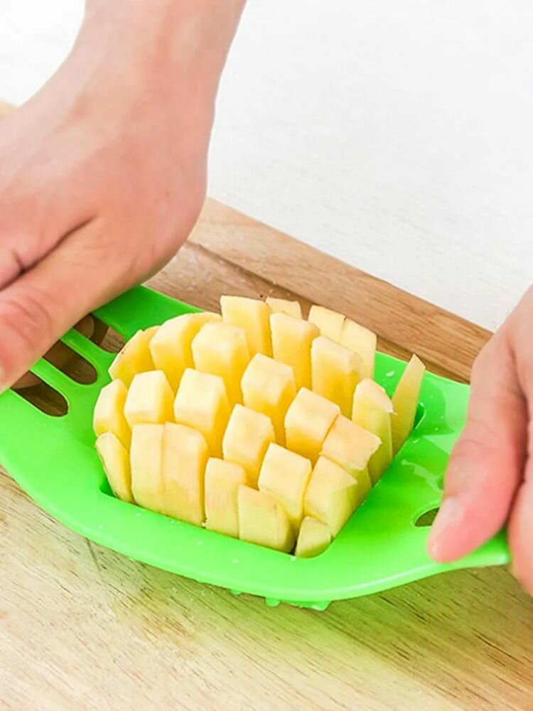 Овощерезка ручная кубиком, Картофелерезка / Нож для резки картофеля фри и овощей