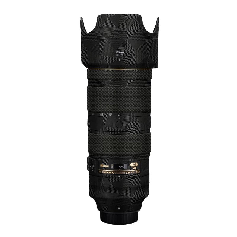 Nikon AF-S 70-200mm f/2.8E Объектив Третье поколение Скандинавский треугольник черный